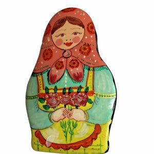 Jewelry | Russian Nesting Doll Matryoshka Pin Brooch In Very Nice Shape ...